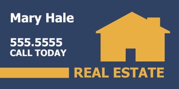 Custom Real Estate Magnets, Magnetic Real Estate Signs | BuildASign