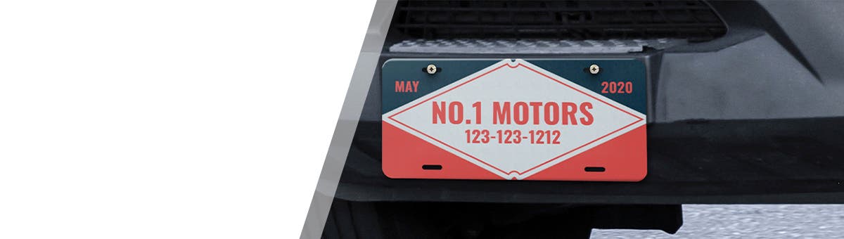 Custom License Plates | 20% OFF + FREE Shipping