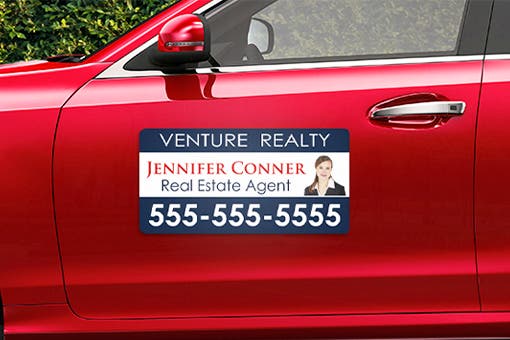 Magnetic Car Signs | Custom Magnetic Signs | 20% OFF + SHIPS NEXT DAY!