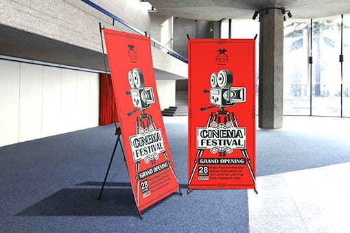 Custom X Banners and X Banner Stands | 20% OFF + SHIPS NEXT DAY!