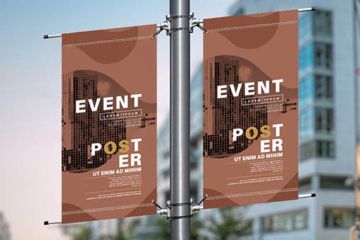 Custom Pole Banners - 20% OFF + SHIPS NEXT DAY!