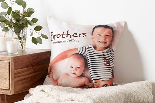 Custom Photo Pillows & Personalized Pillow Prints