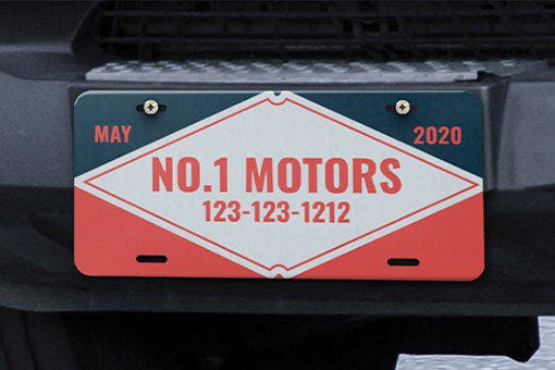 Custom Car Plates | 20% OFF + SHIPS NEXT DAY!